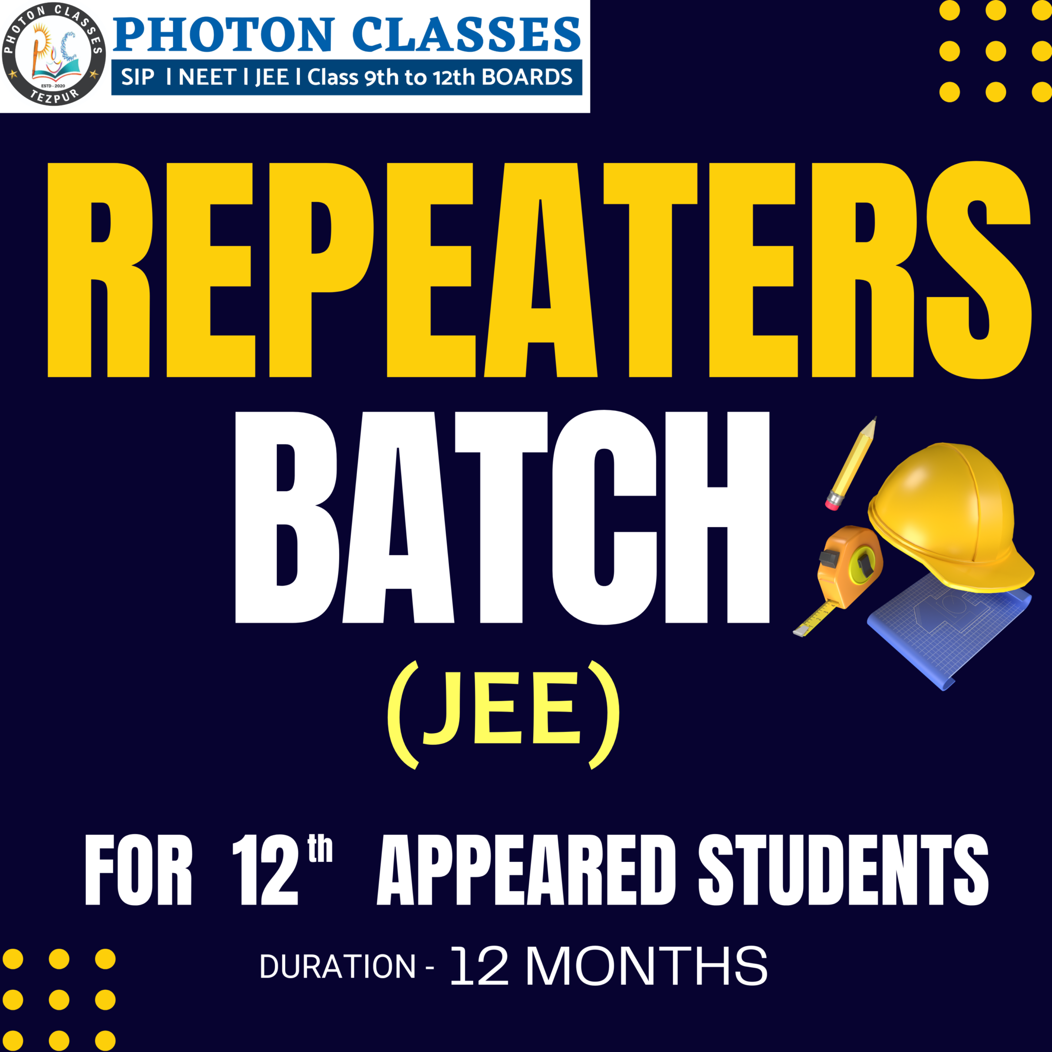 Repeaters Batch for NEET & JEE | Photon Classes